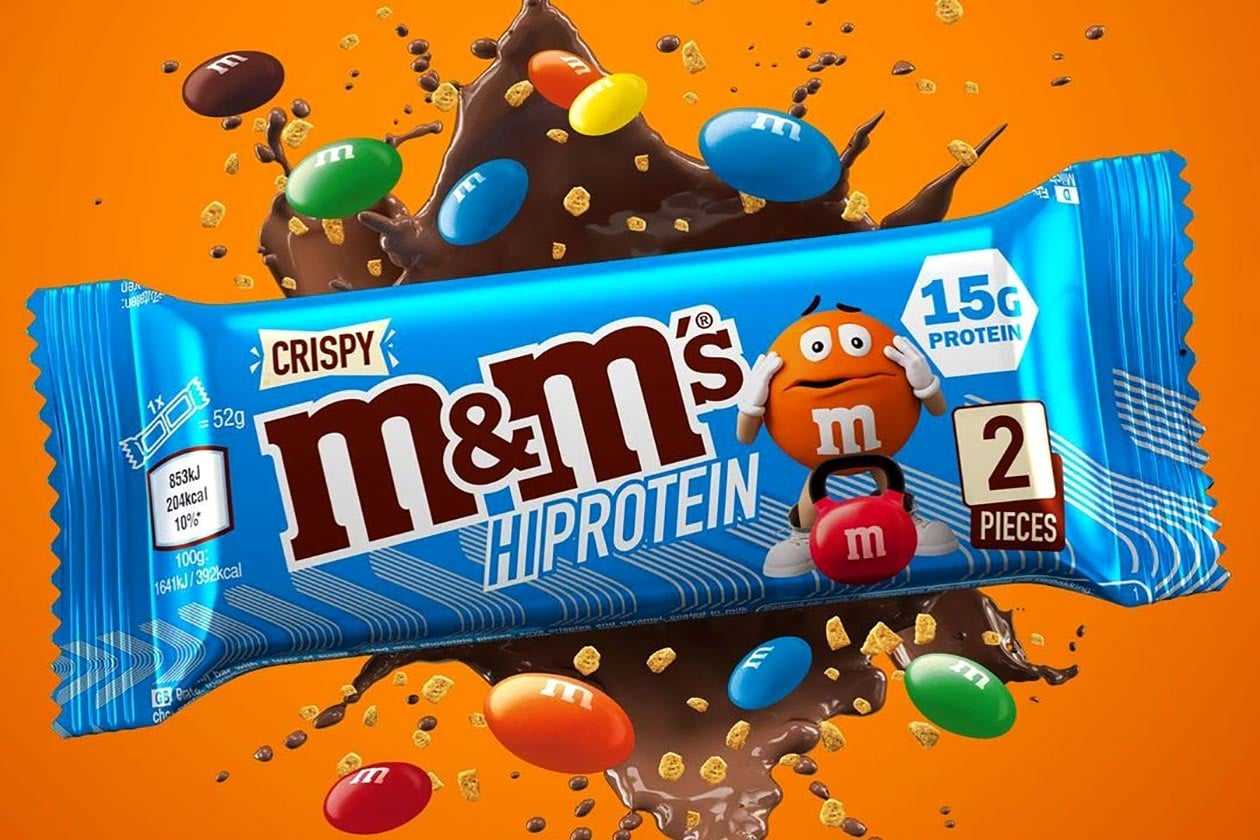 Mars releases another M&M's protein bar this time with crispy M&M's ...