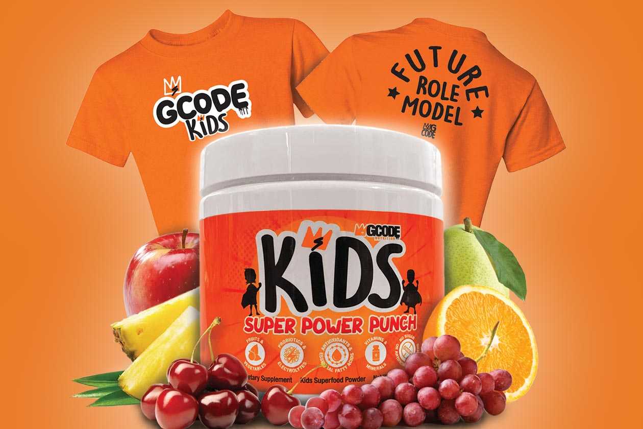 GCode Nutrition crafts a well-rounded health supplement for kids
