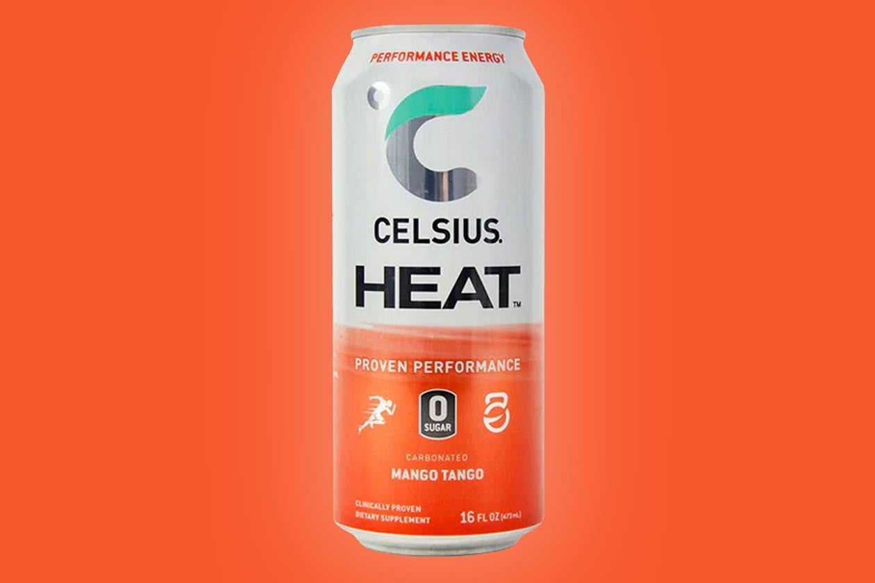 Celsius Heat is now hitting stores in an all-new Mango Tango flavor