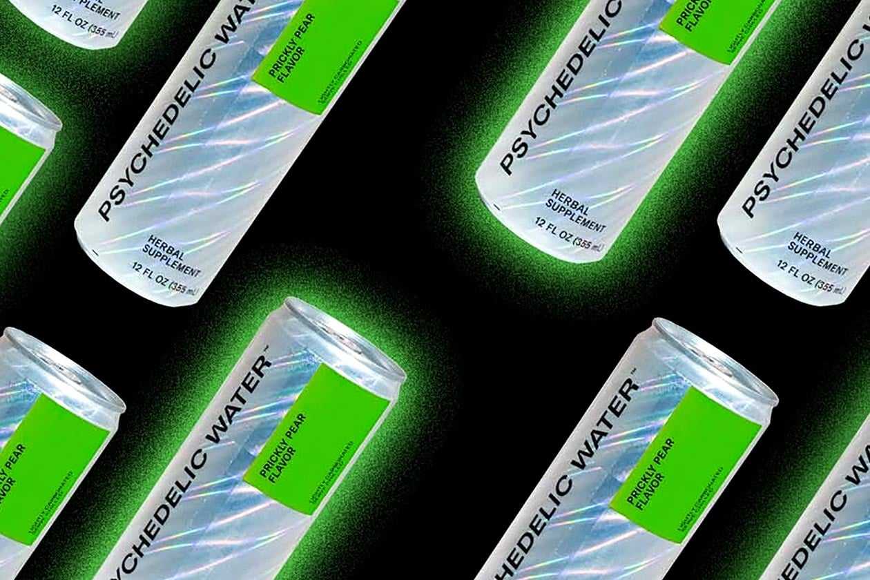Murda Beatz energy drink Psychedelic Water now in a Prickly Pear flavor