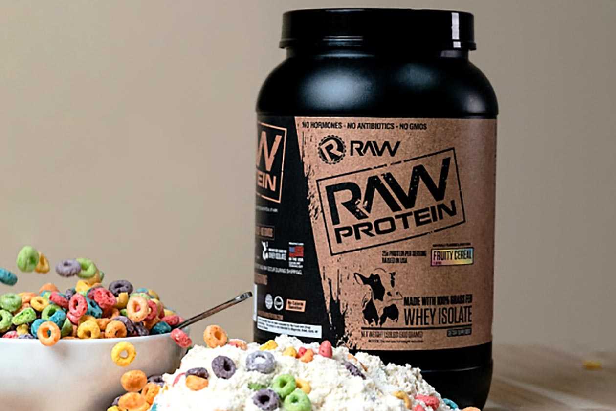 Raw Nutrition drops the first look at its Fruity flavor of Cereal Raw ...