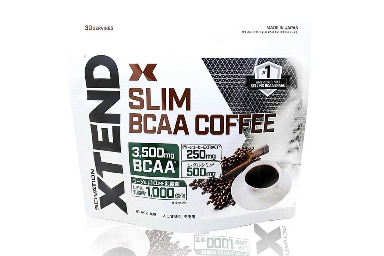 Xtend meets coffee in the brand's Slim BCAA Coffee available in Japan