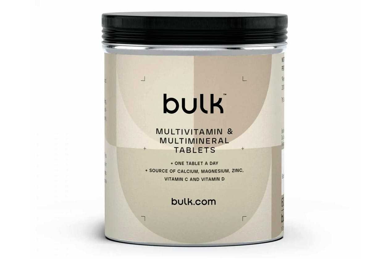 Bulk makes value the primary focus in Multivitamin & Multimineral
