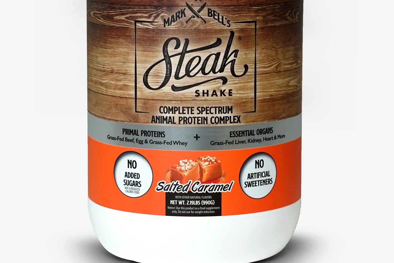Mark Bell launches his unique Steak Shake protein in Salted Caramel
