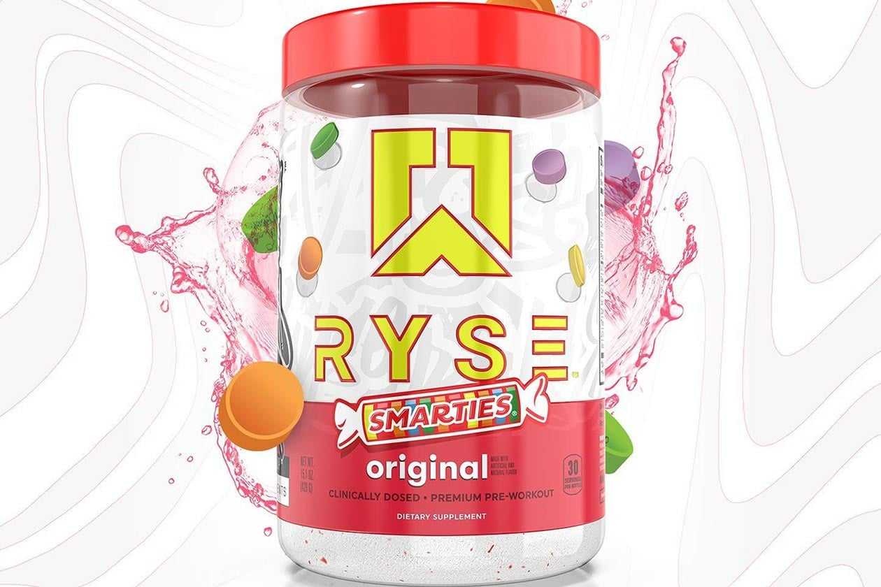 RYSE creates an authentic Smarties candy flavor for Loaded Pre