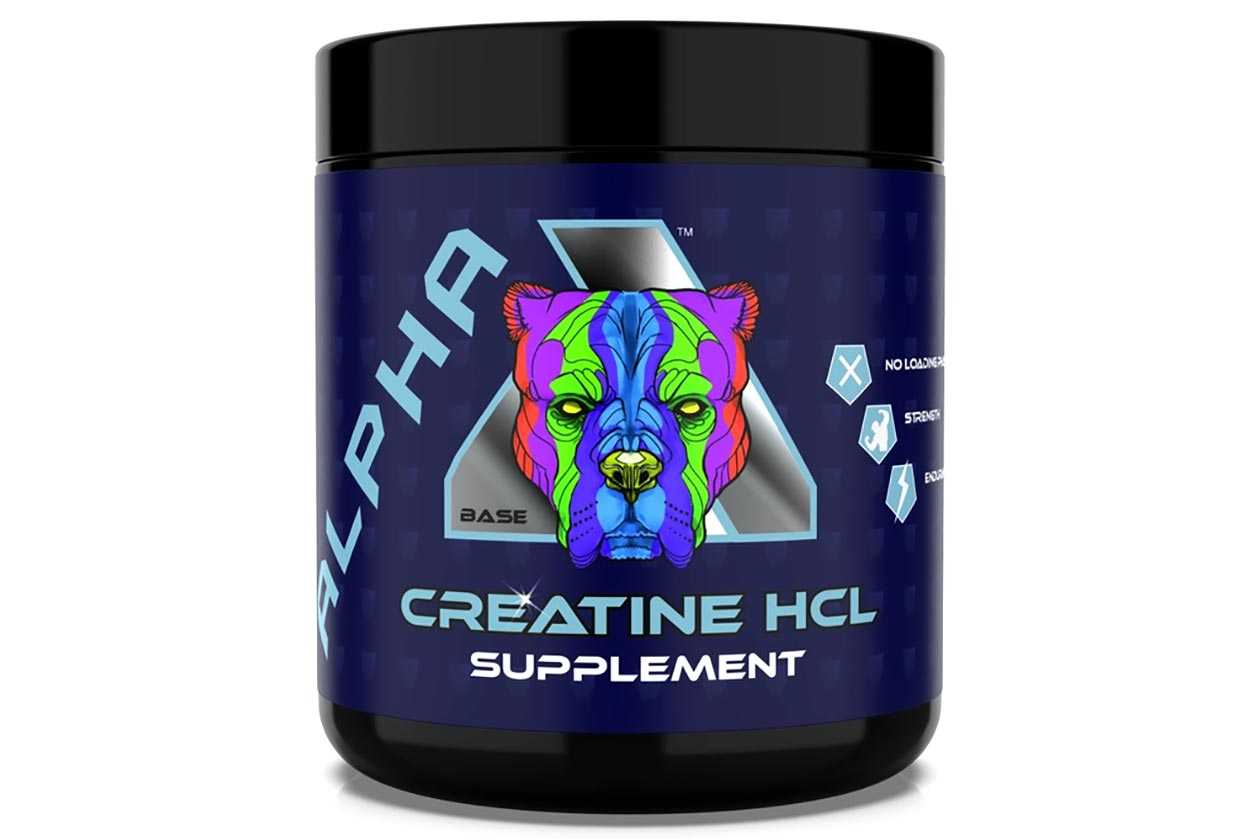 Alpha Neon's standalone creatine HCl now comes in Blue Raspberry