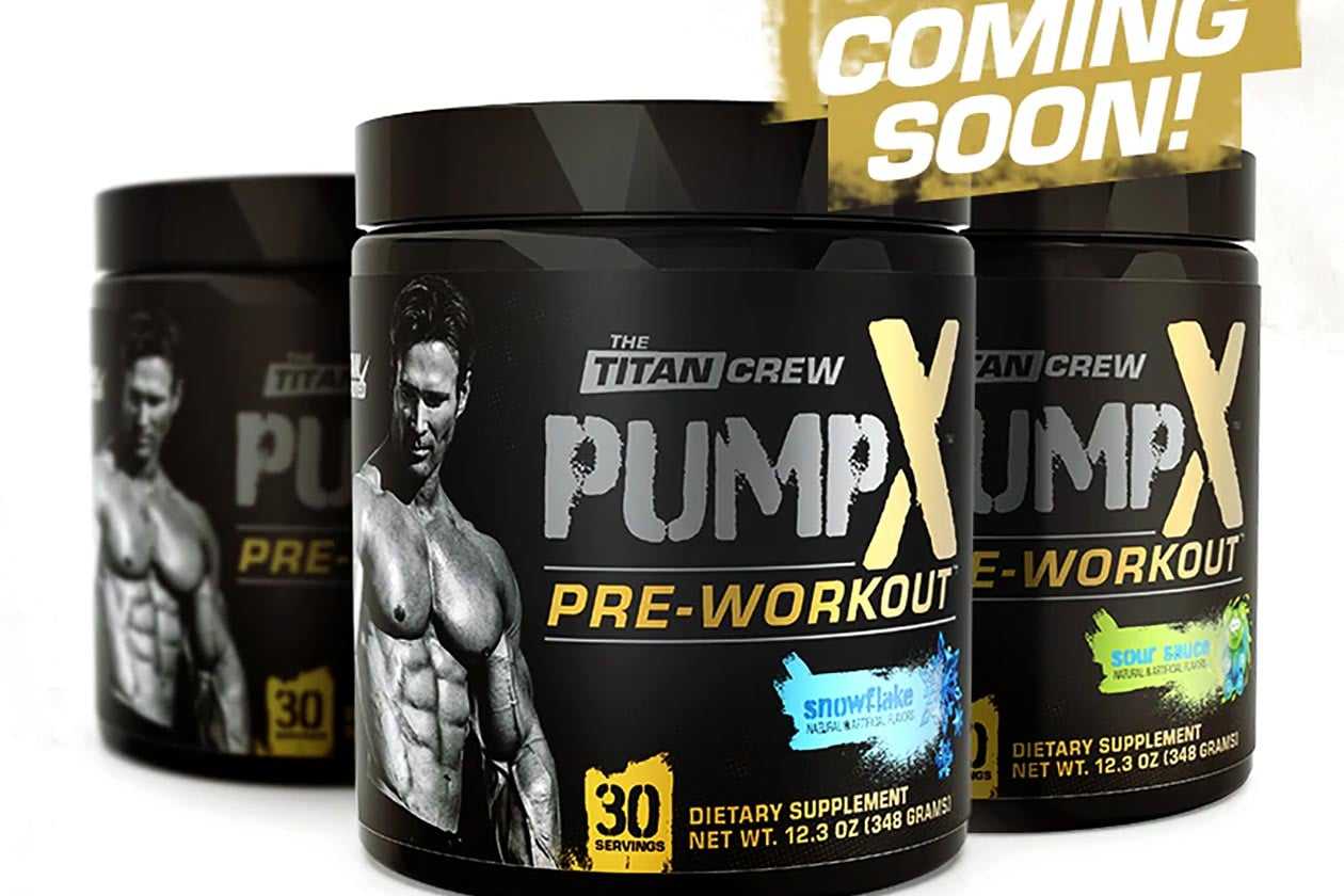 BPI and Mike O'Hearn's Titan Series previews its Pump X pre-workout