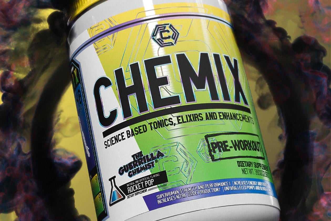 Guerrilla Chemist puts a gram of kanna back in for Chemix Pre-Workout V3