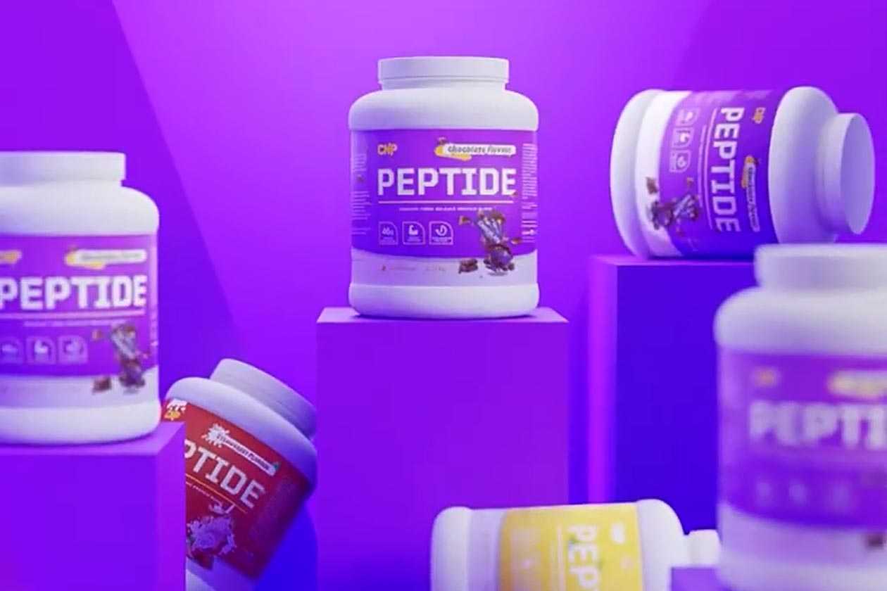 CNP rebrands and improves the flavors of its Peptide protein powder