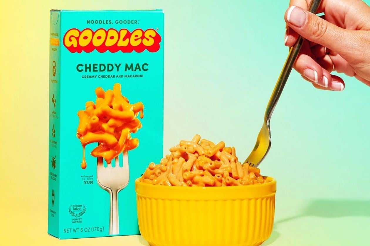 Goodles higher protein noodles arrive at Target and they're $2.99 each
