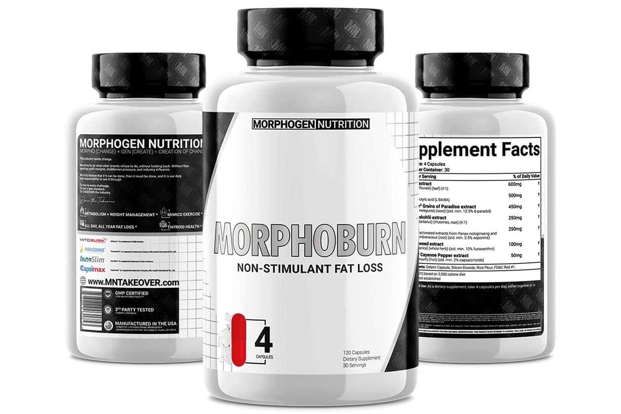 Morphogen Nutrition infuses its fat burner Morphoburn with Mitoburn
