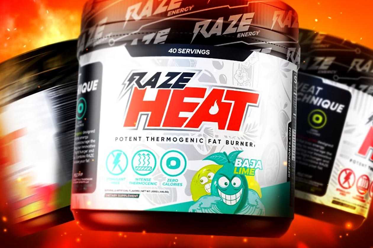 RAZE takes a comprehensive approach to its caffeine-free RAZE Heat