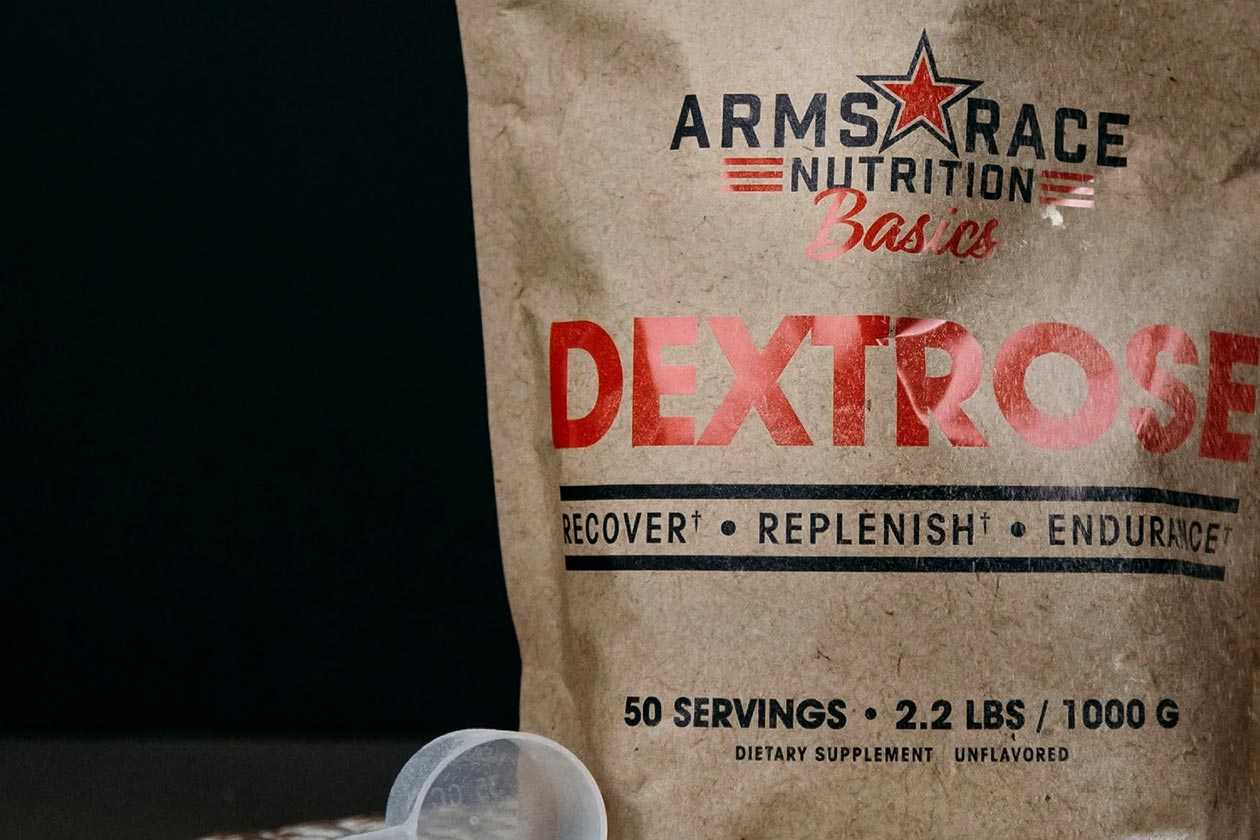 Arms Race Nutrition's bulk bag of Dextrose debuts with a two bag offer