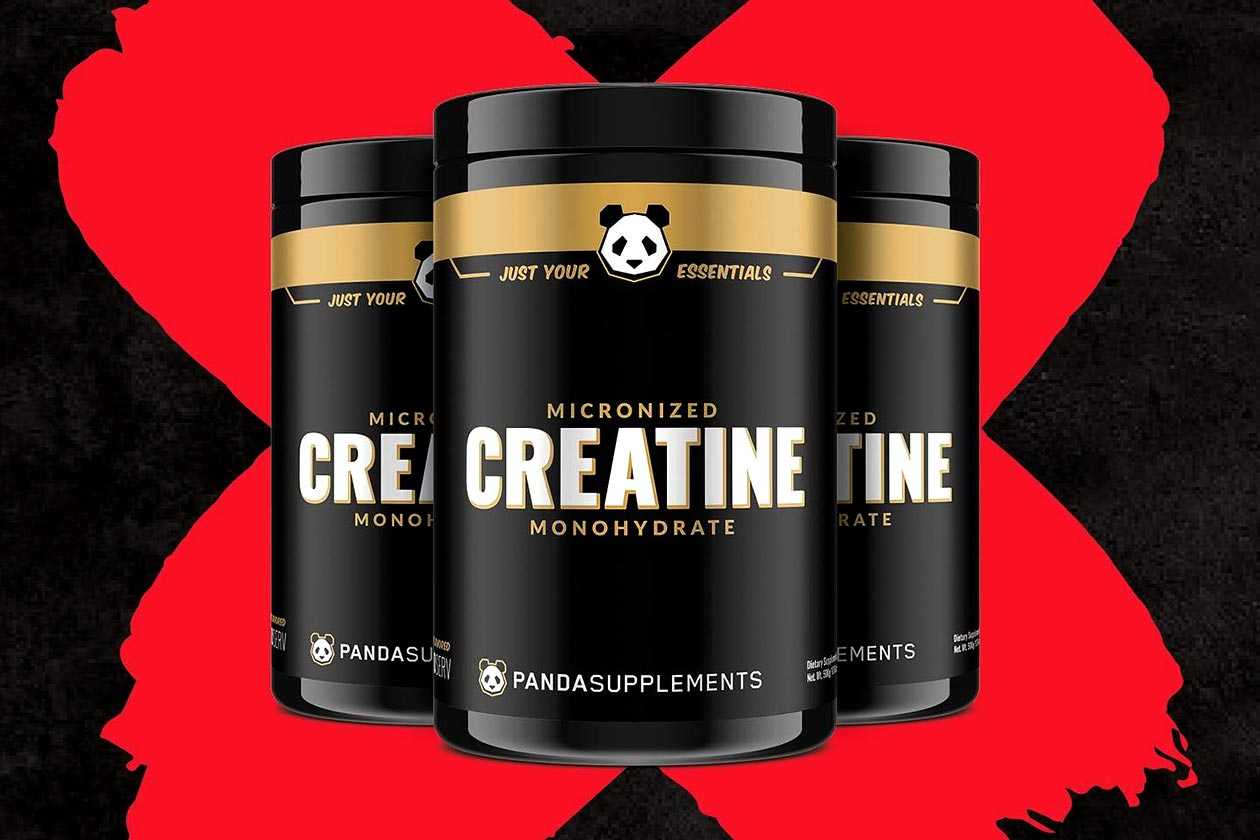 Panda prices its 100 serving tub of creatine monohydrate at $34.99