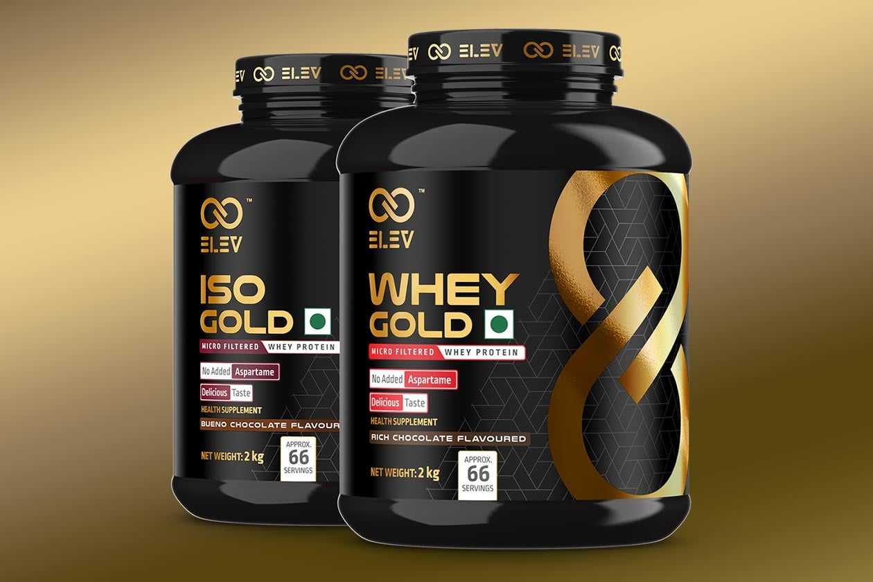 Elev Global announces its Gold Series proteins Whey Gold and ISO Gold