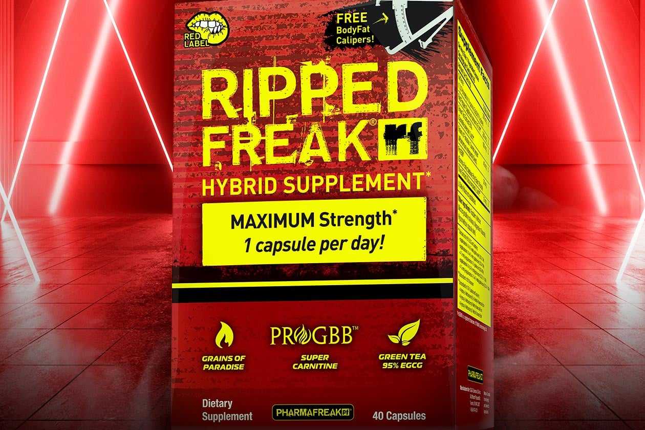 Ripped Freak Red Label is going to have free body fat calipers inside