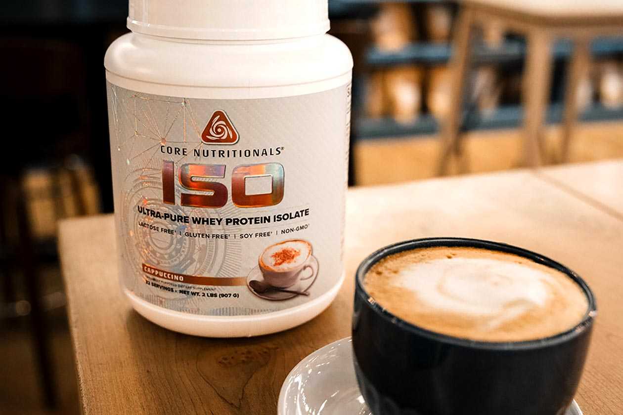 Core Nutritionals previews a Cappuccino flavor of Core ISO