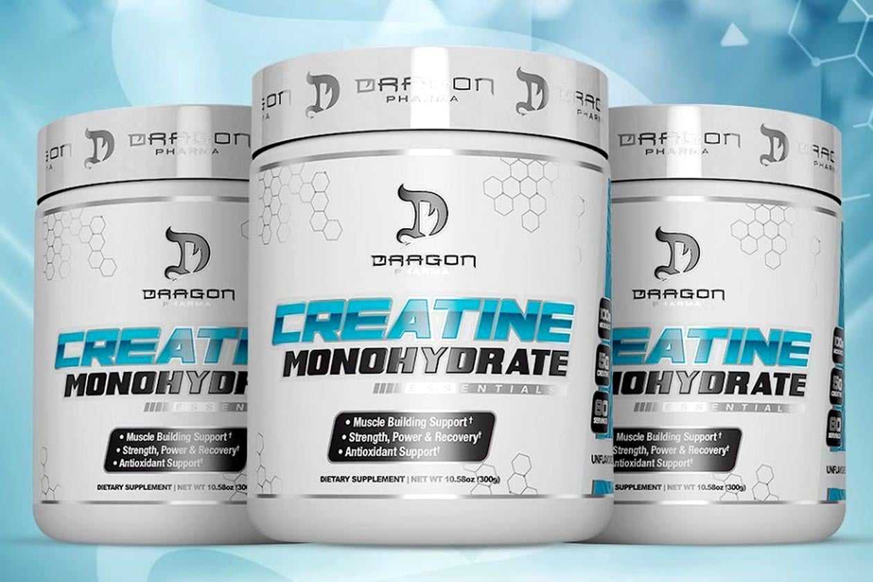 Dragon Pharma reveals its straightforward bulk tub of creatine