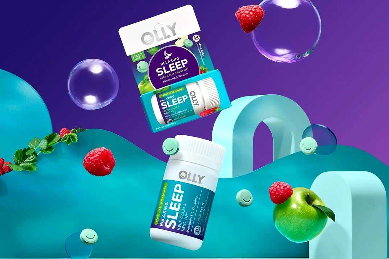 Olly Sleep Fast Dissolvables is a series of four sleep supplements