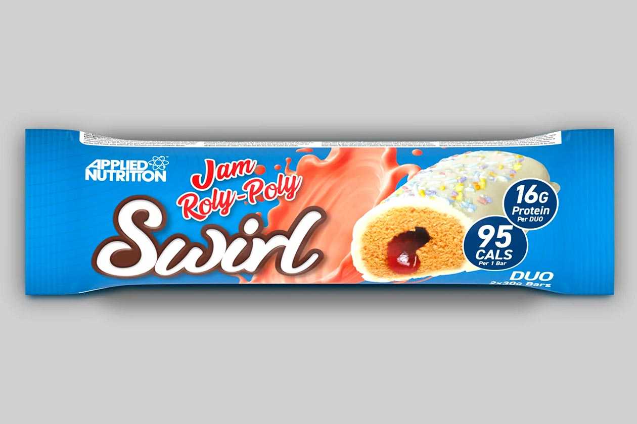 Applied Nutrition's high protein and gooey center Swirl Duo Bar