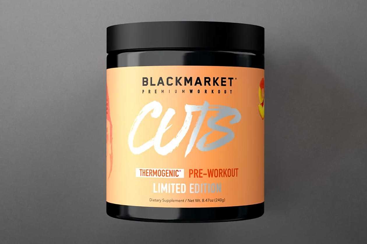 Black Market's Peach Ring Series consists of four pre-workouts