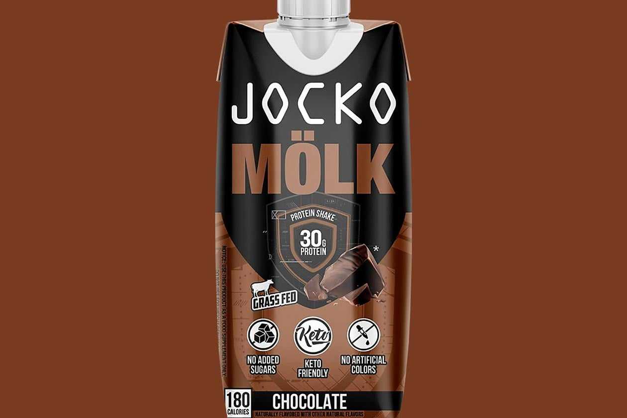 Jocko Fuel puts 30g of protein into its Jocko Molk Protein Shake