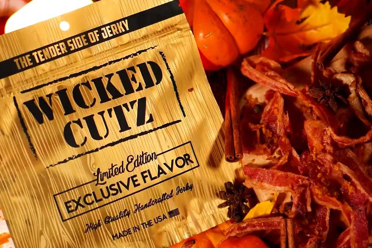 Wicked Cutz Pumpkin Spice Bacon Jerky limited to just 500 units