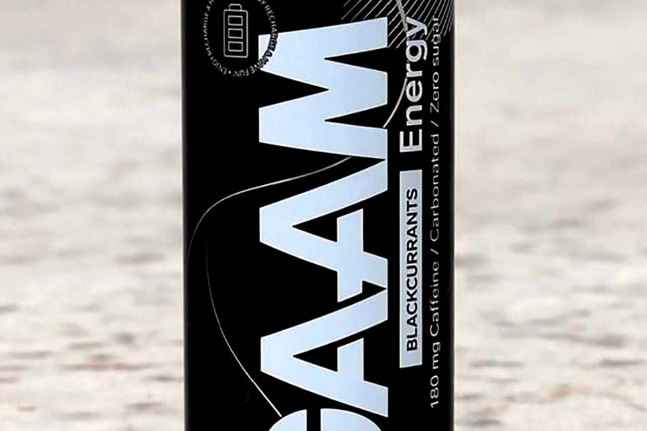 GAAM Nutrition releases a Blackcurrants GAAM Energy drink