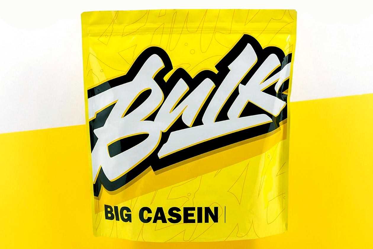Bulk upgrades the texture and mixability of Big Casein protein