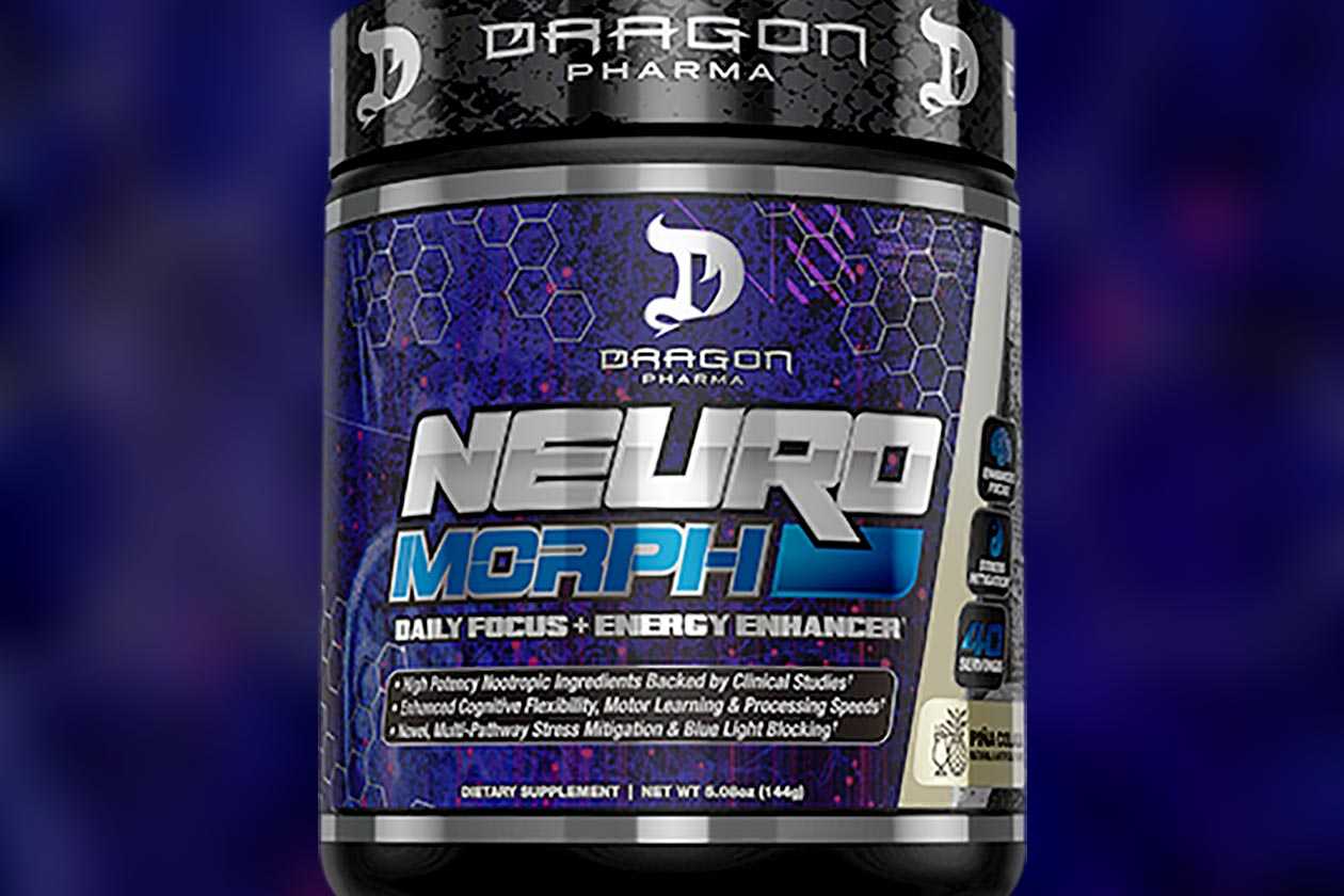 Dragon Pharma's nootropic NeuroMorph now in Pina Colada