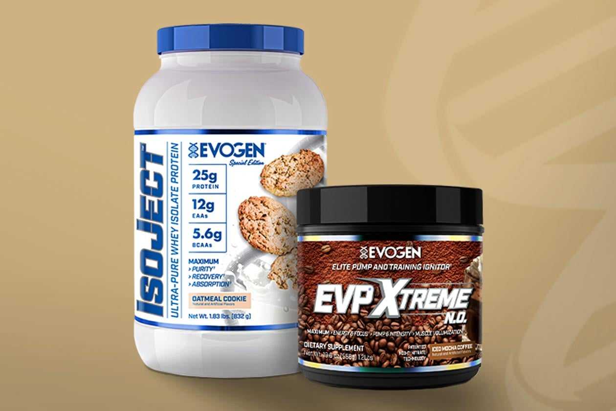 Oatmeal Cookie IsoJect and Iced Mocha Coffee EVP Xtreme NO