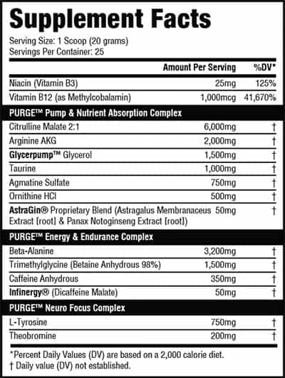 Purge Sports brings back its pre-workout Pre V2 without DMHA