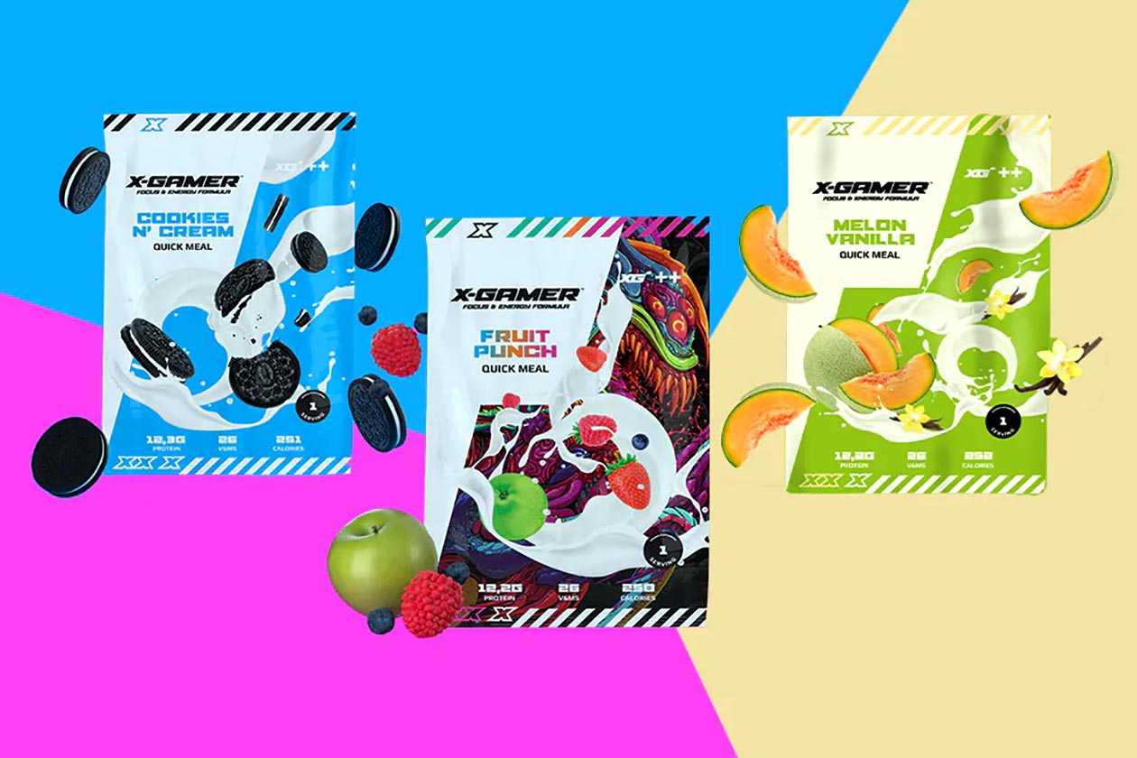 X-Gamer introduces its convenient meal replacement Quick Meal