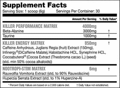 Killer Labz reformulates its high-powered pre-workout Stim Reaper