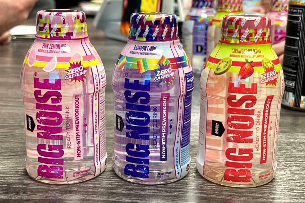 Redcon1 previews its caffeine-free Big Noise RTD pre-workout