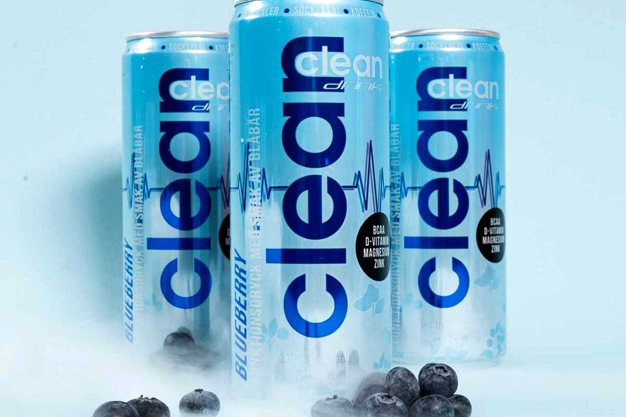 Clean Drink's all-new Blueberry energy drink for the New Year