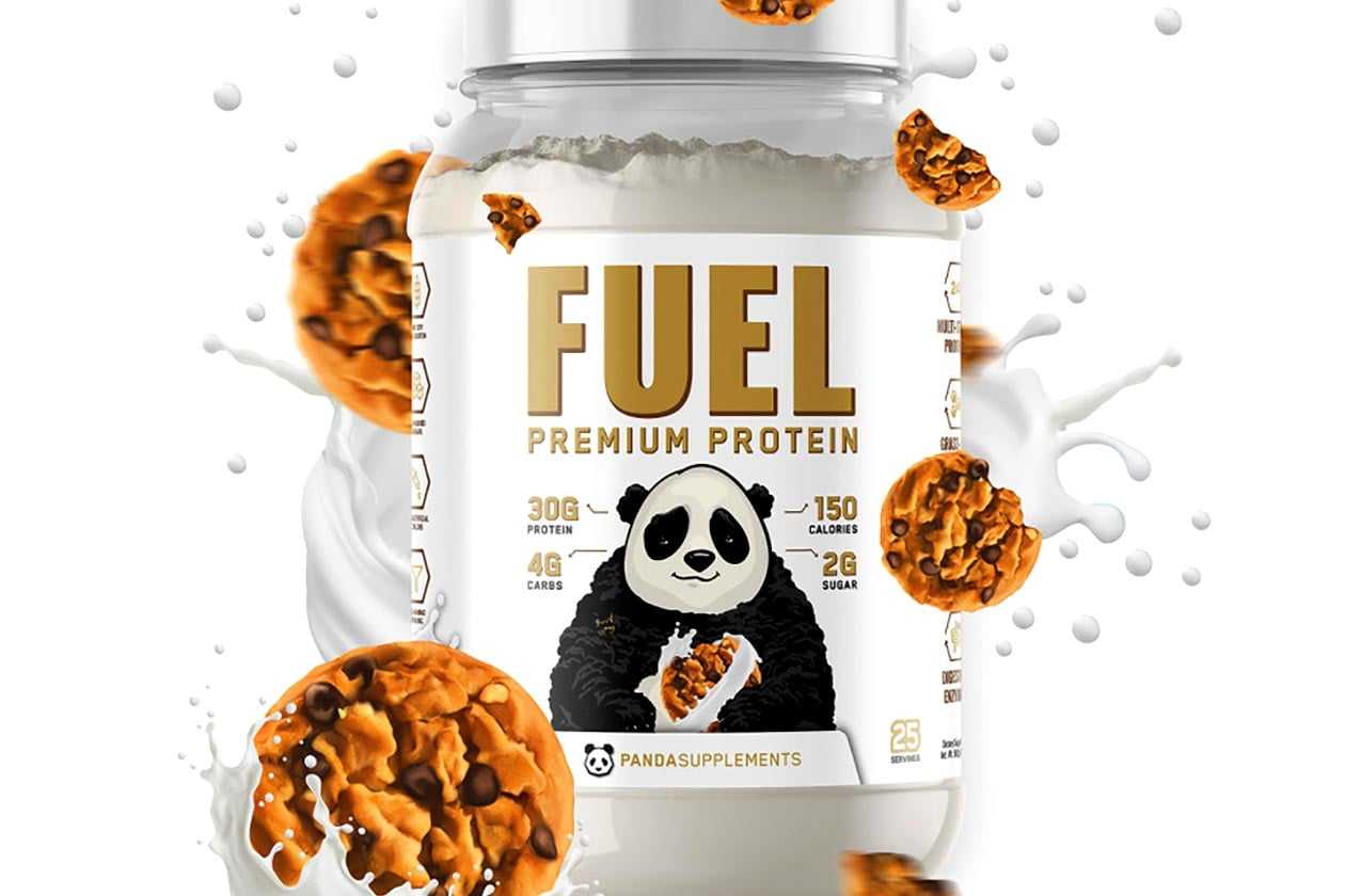 Strawberries & Cream and Cookies & Cream Panda Fuel protein