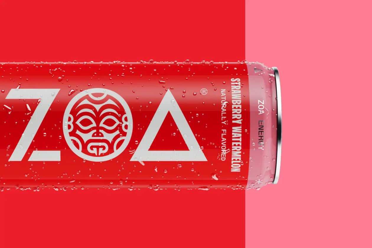 ZOA rebrands and bumps up the caffeine in its no sugar drink