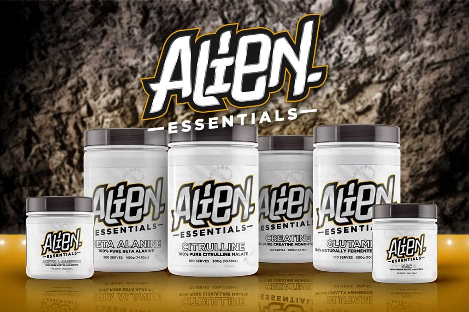 Alien Supps completely unveils its Essenitals and Capsules Series