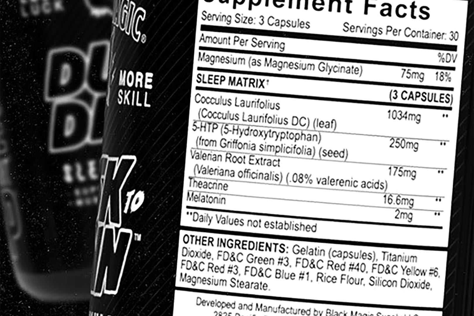 Black Magic puts reliable ingredients in its sleep aid Dusk To Dawn