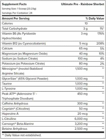 Bodybuilding.com's more complete Elite Series Ultimate Pre