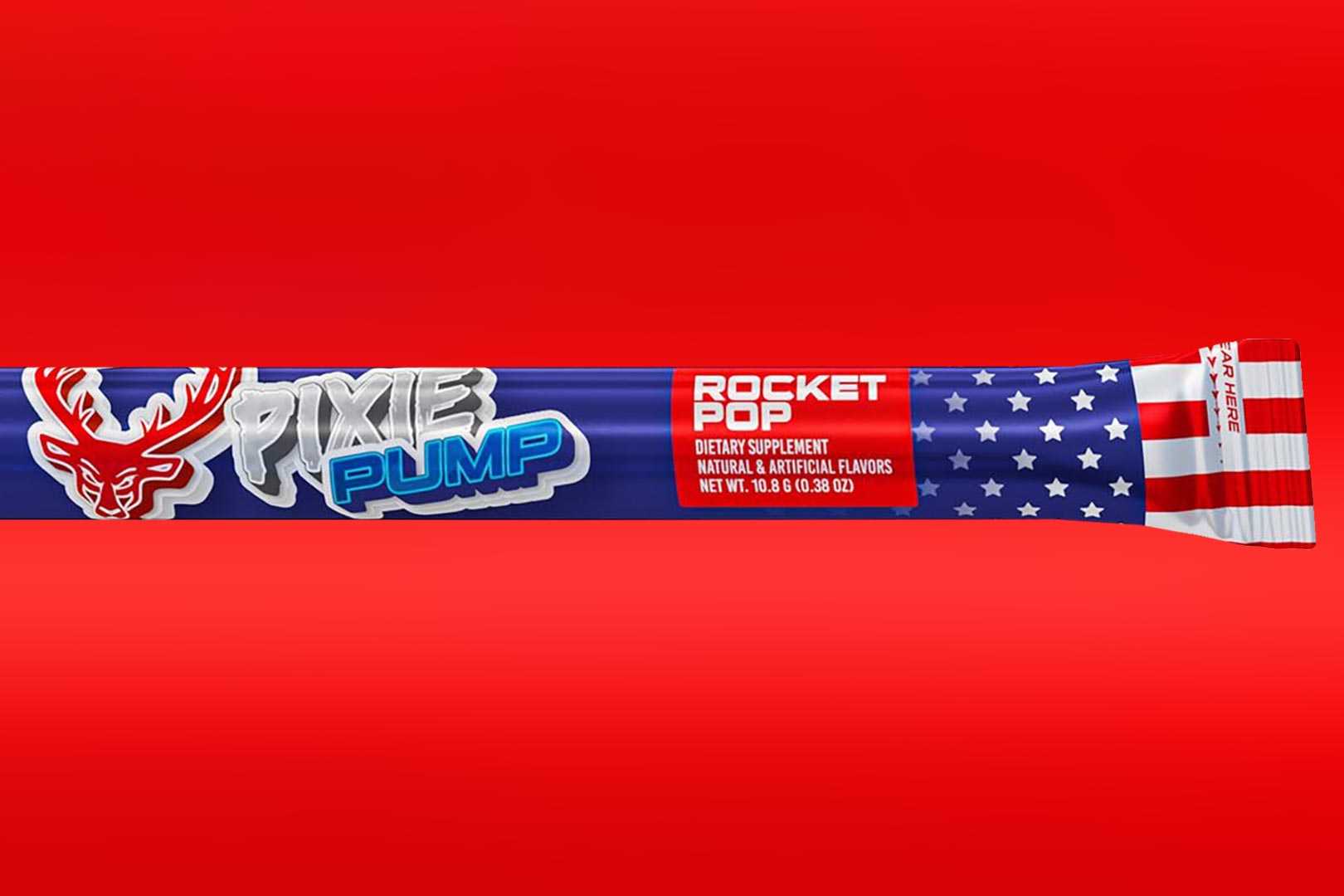 Bucked Up's melt-in-your-mouth candy pre-workout Pixie Pump