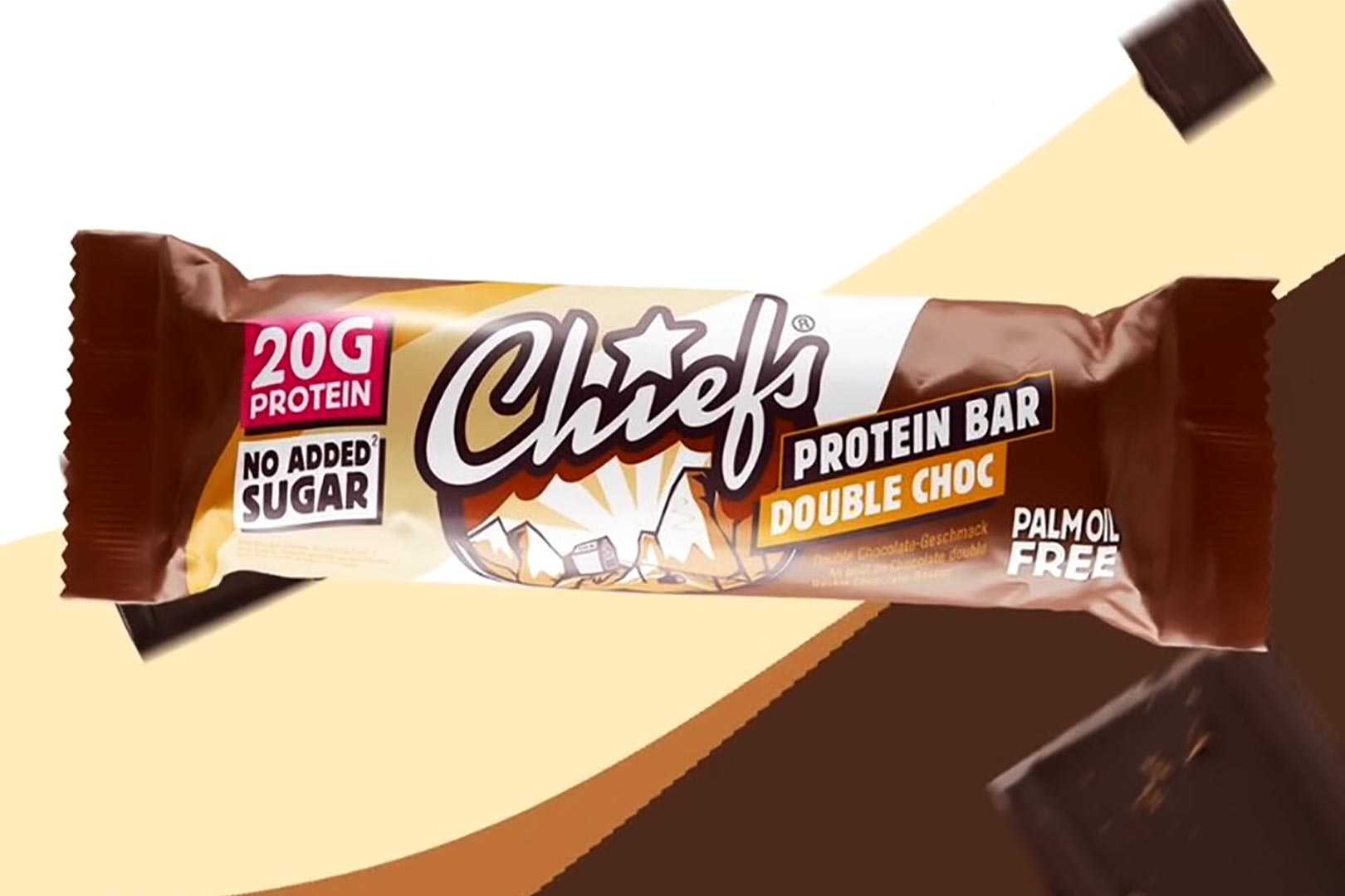Chiefs launches a Double Chocolate flavor of its Protein Bar