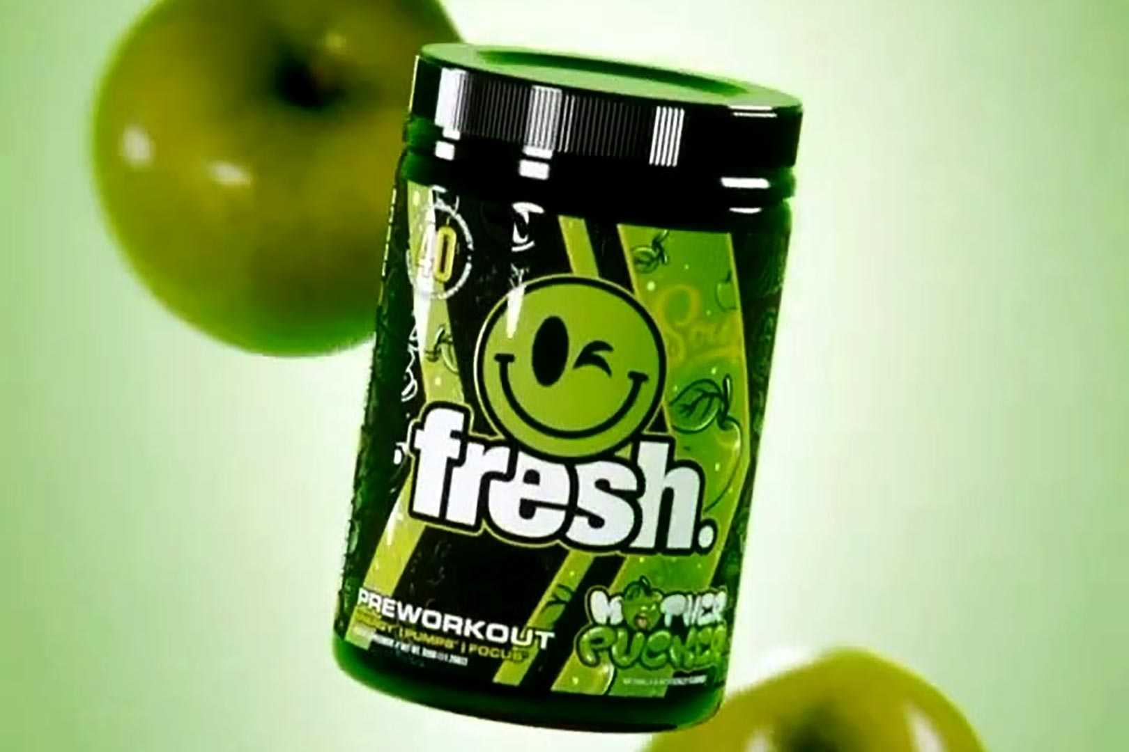 Fresh Supplements Mother Pucker and Just Peachy flavors
