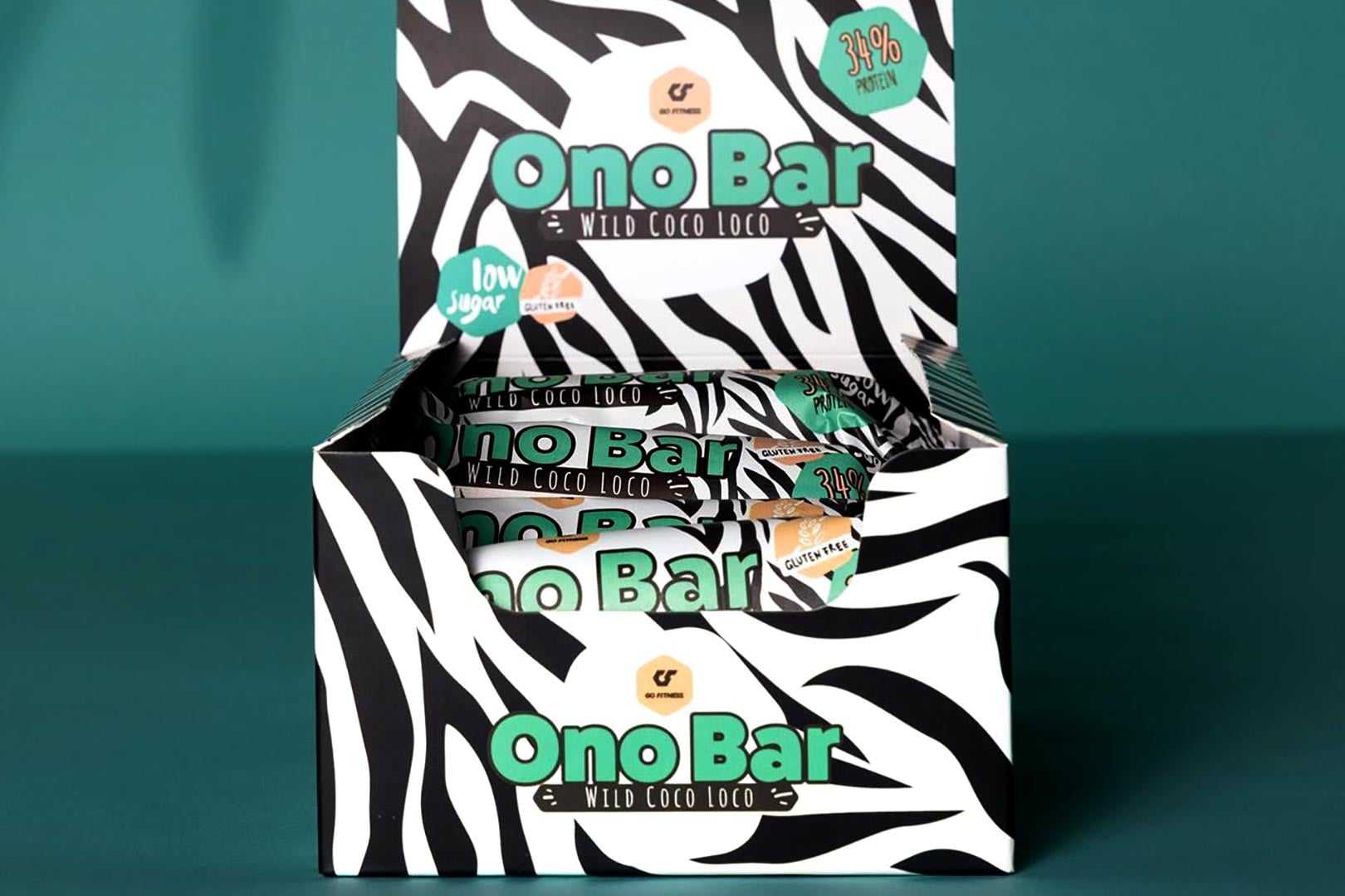 Go Fitness Pistachio Cream and Wild Choco Loco Ono Bars