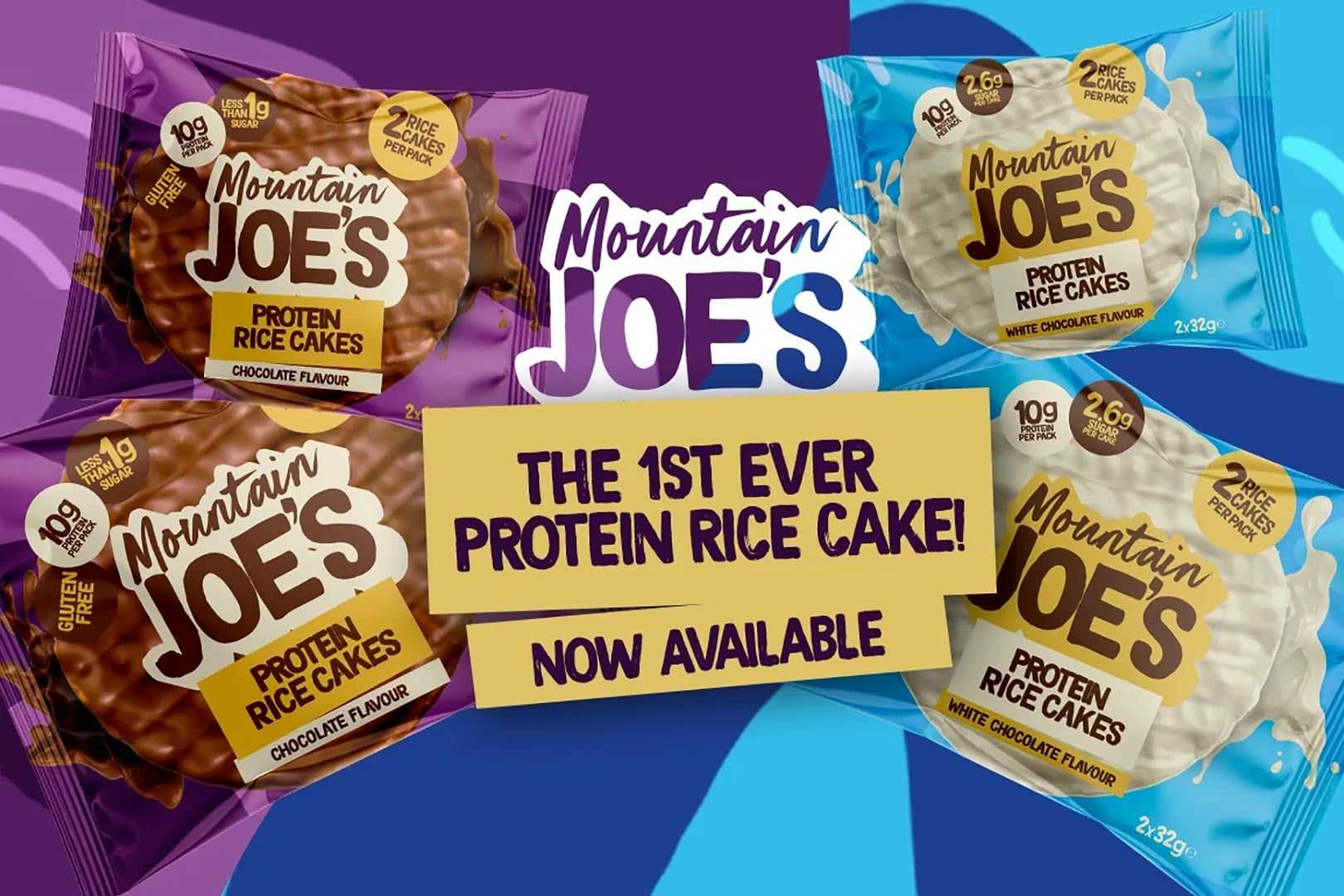 Mountain Joe's launches its world's first Protein Rice Cakes