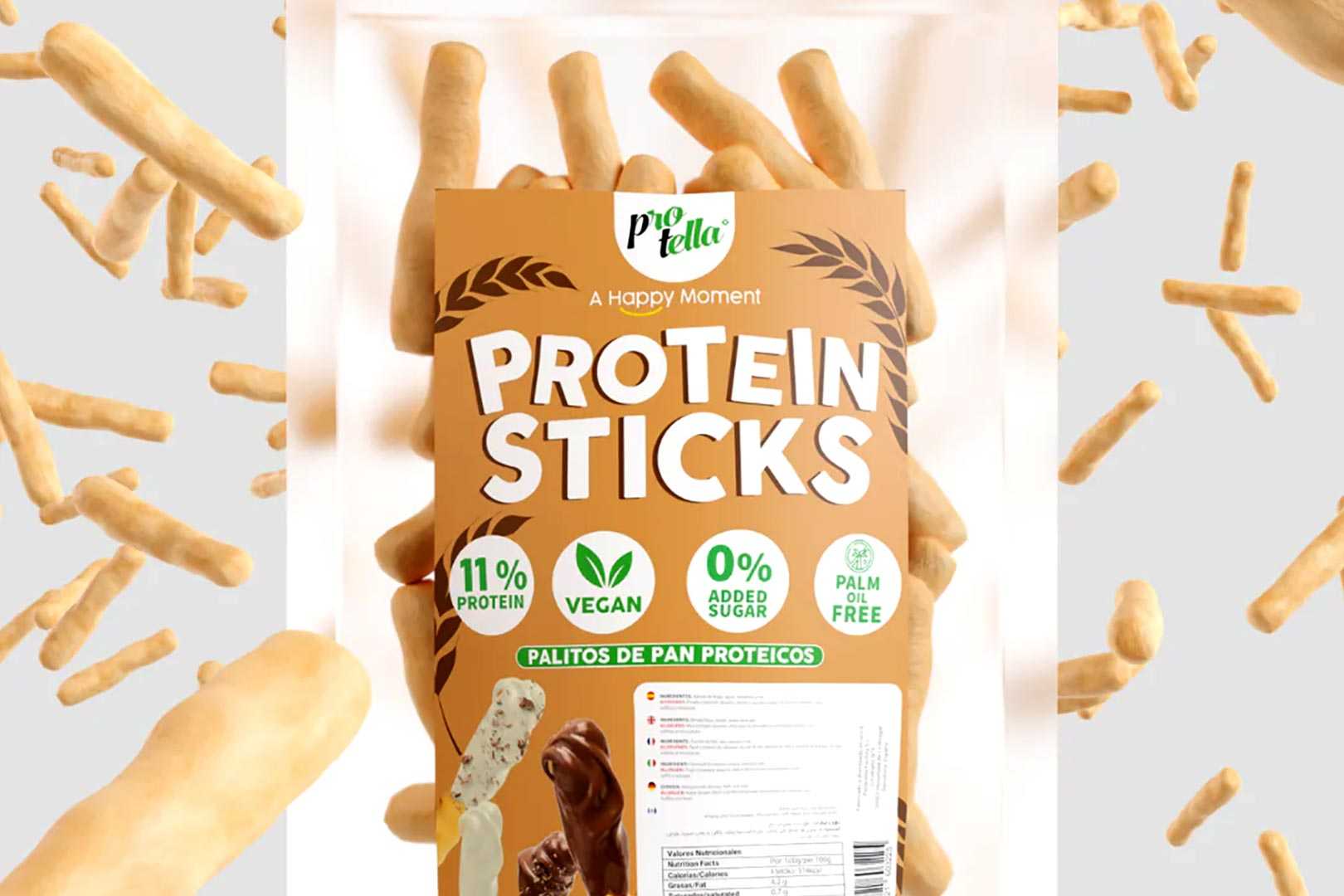 Protella puts a high-protein and low-sugar twist on breadsticks
