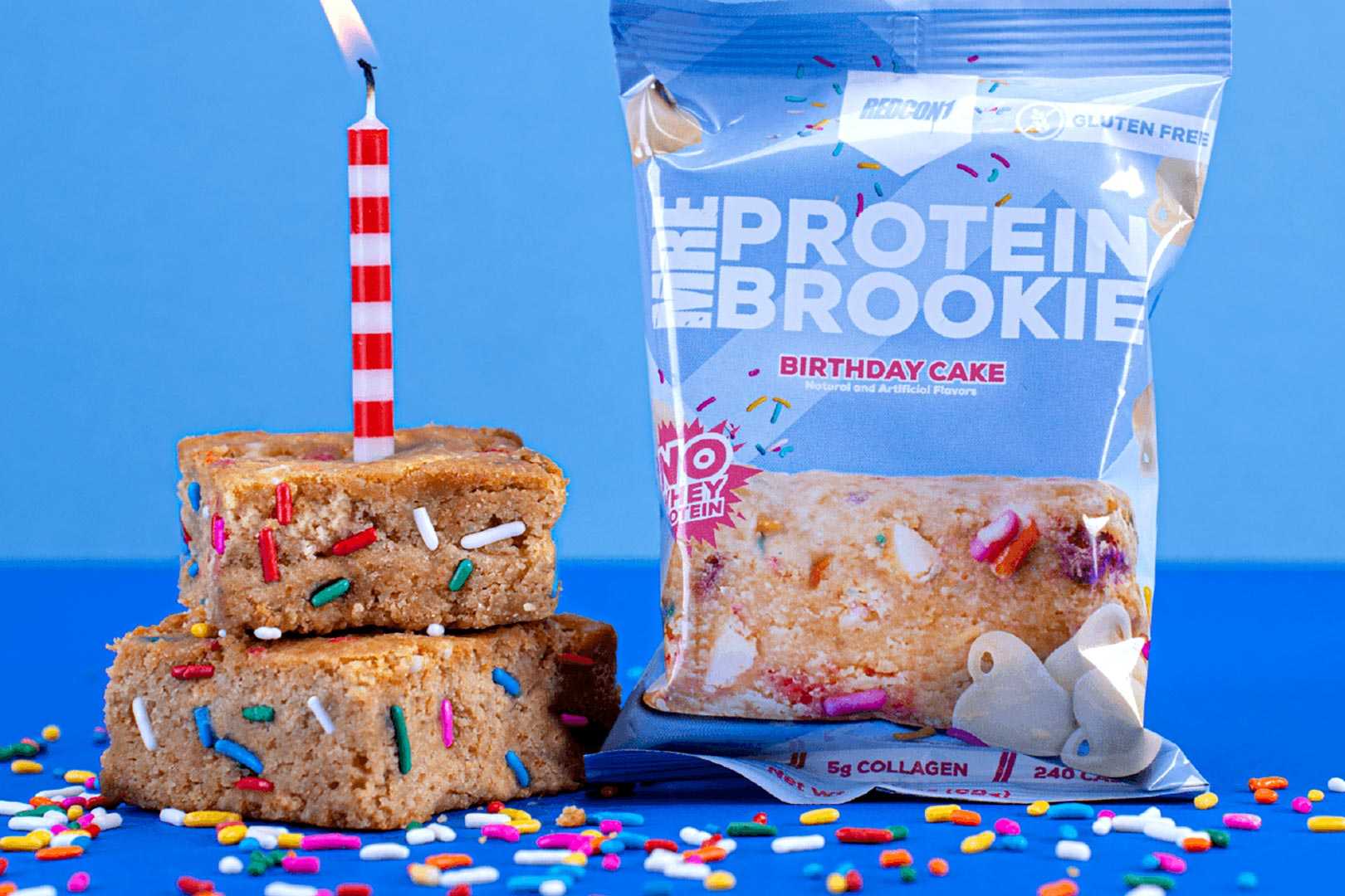 Redcon1 turns a brookie into a protein snack in the MRE Brooke