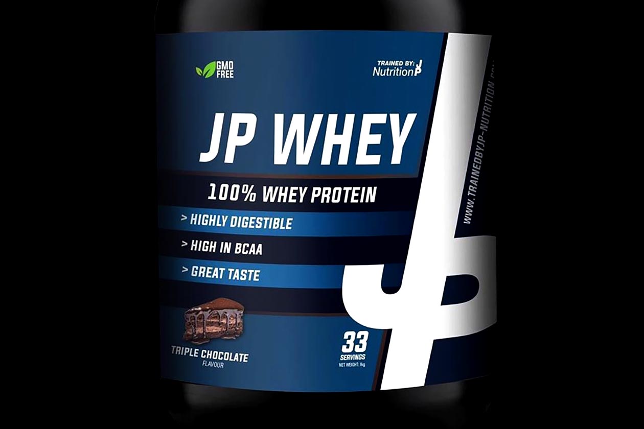 JP Whey protein powder coming next week from Trained By JP Nutrition JP Whey protein powder coming next week from Trained By JP Nutrition