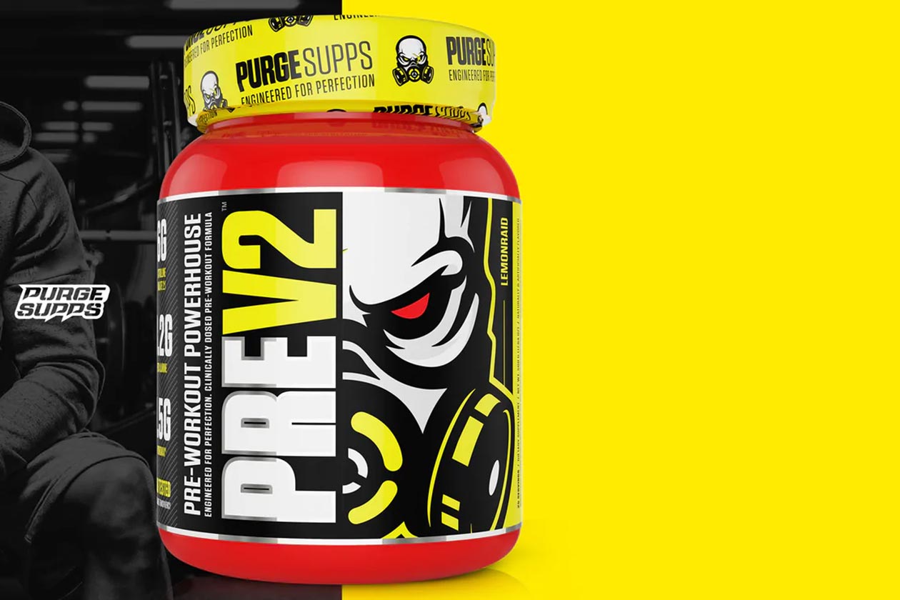 Purge Sports Brings Back Its Pre workout Pre V2 Without DMHA